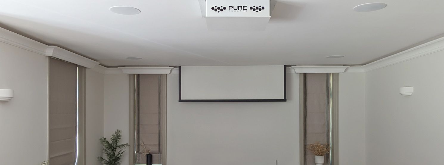 Hidden Ceiling Projector Screens Hidden Ceiling Projector Screen