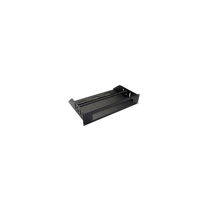 19" 2U Rack Mount Shelf for panasonic DP-UB820 4K Blu-ray player.
